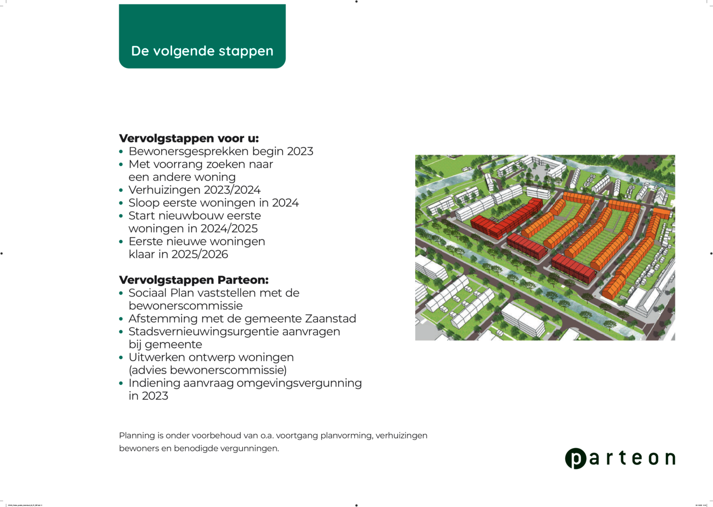 Bomenbuurt Krommenie - Parteon