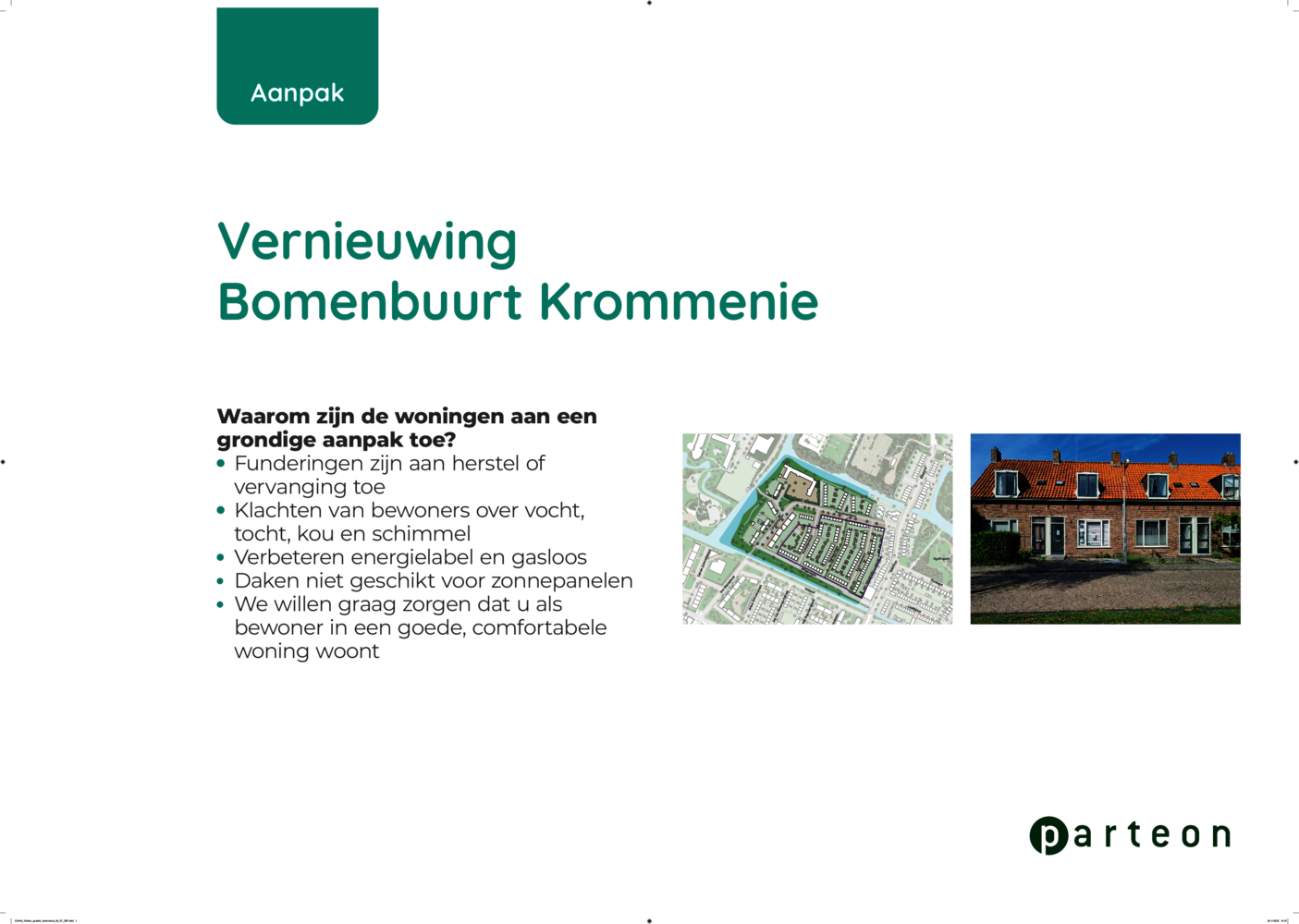 Bomenbuurt Krommenie - Parteon